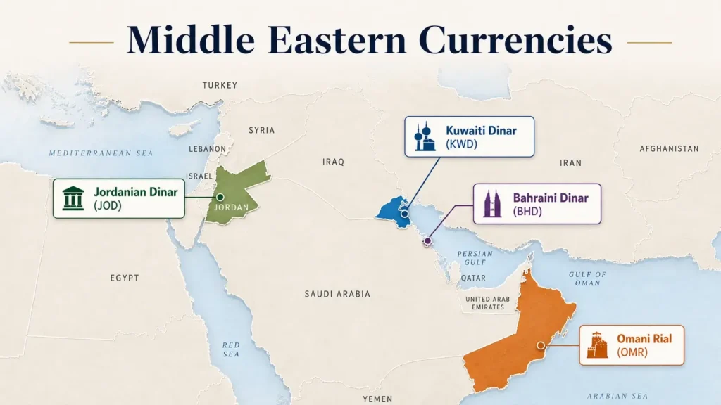 Top 10 Strongest and Highest-Value Currencies in 2026
