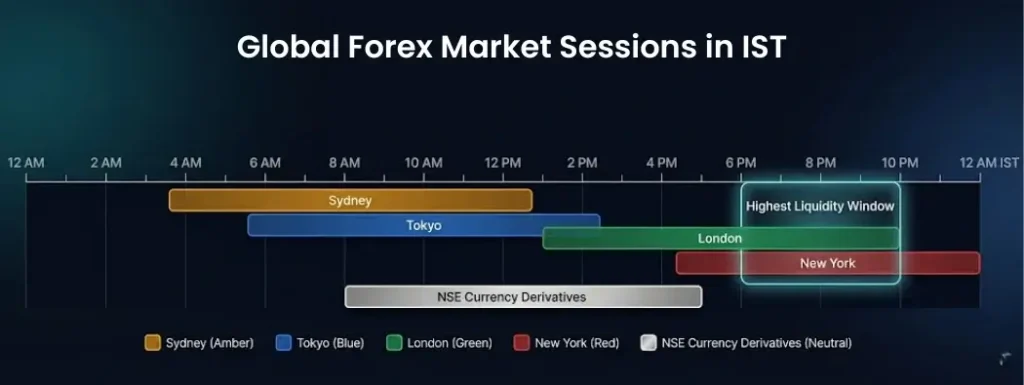 Forex Trading Time in India | Key IST Hours to Watch